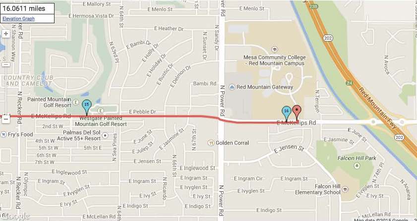 Route and Map | Mesa Community College